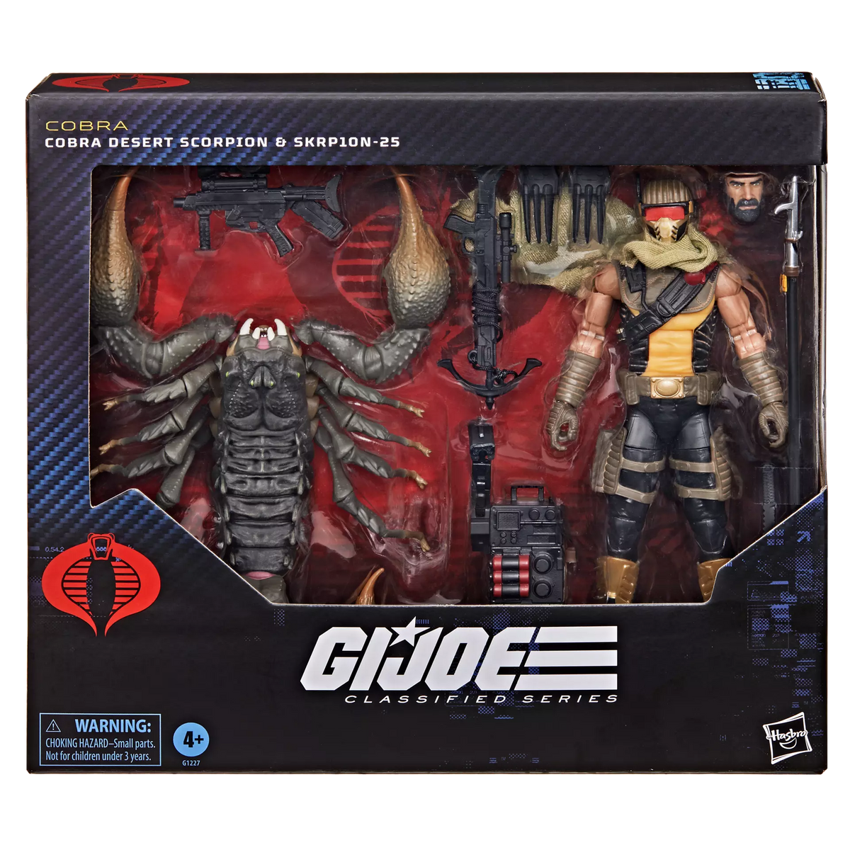 G.I. Joe Classified Series #180 Cobra Desert Scorpion & SKRP10N-25 – Maple and Mangoes