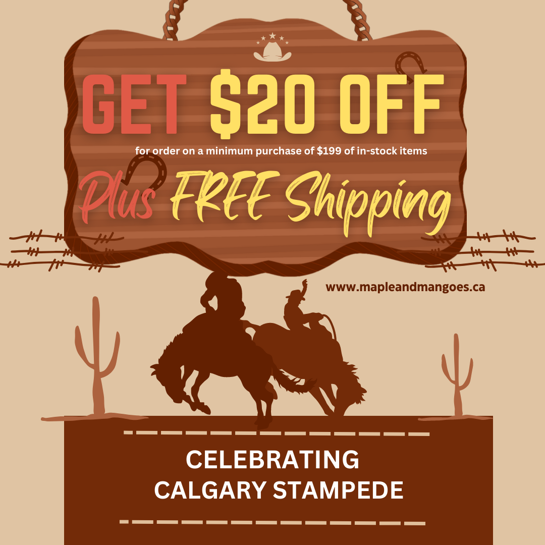 YAHOO! We are celebrating CALGARY STAMPEDE! – Maple and Mangoes