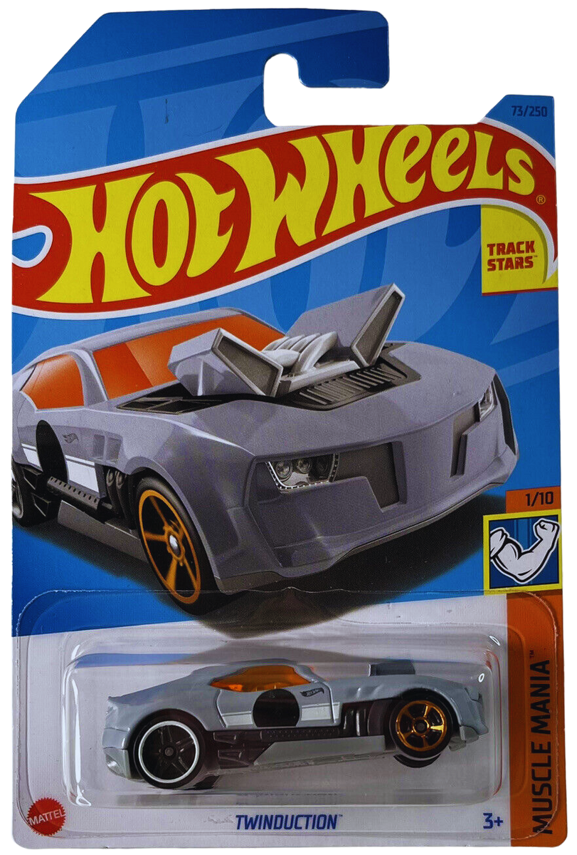 Hot Wheels TWINDUCTION Grey 73/250 Muscle Mania 1/10 2023 – Maple and ...