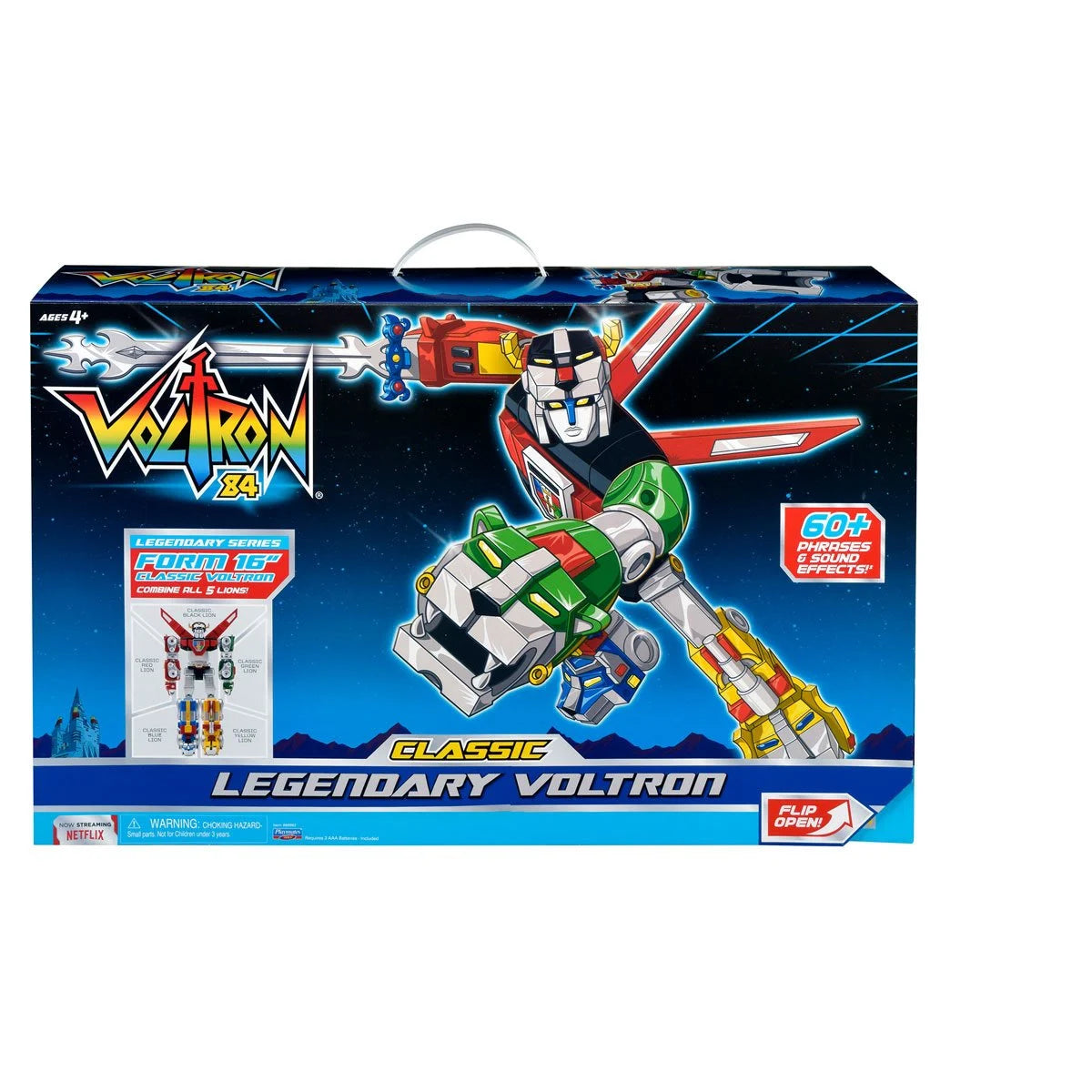 Voltron 1984 Classic Legendary Voltron Lion Action Figure 5-Pack ...