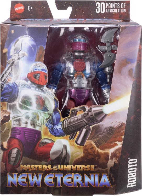 Masters of the Universe Masterverse Wave 16 New Eternia Roboto Action ...