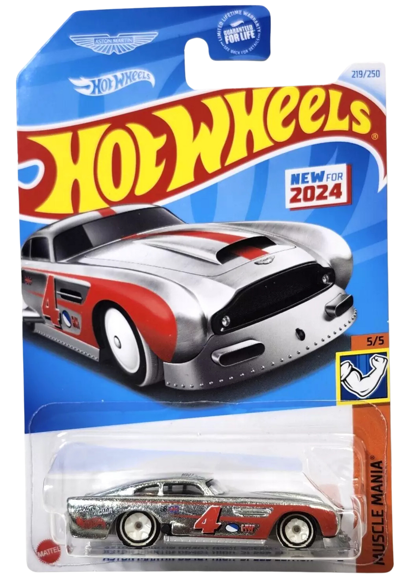 Hot Wheels Aston Martin DB4GT High Speed Edition 5/5 Muscle Mania ...