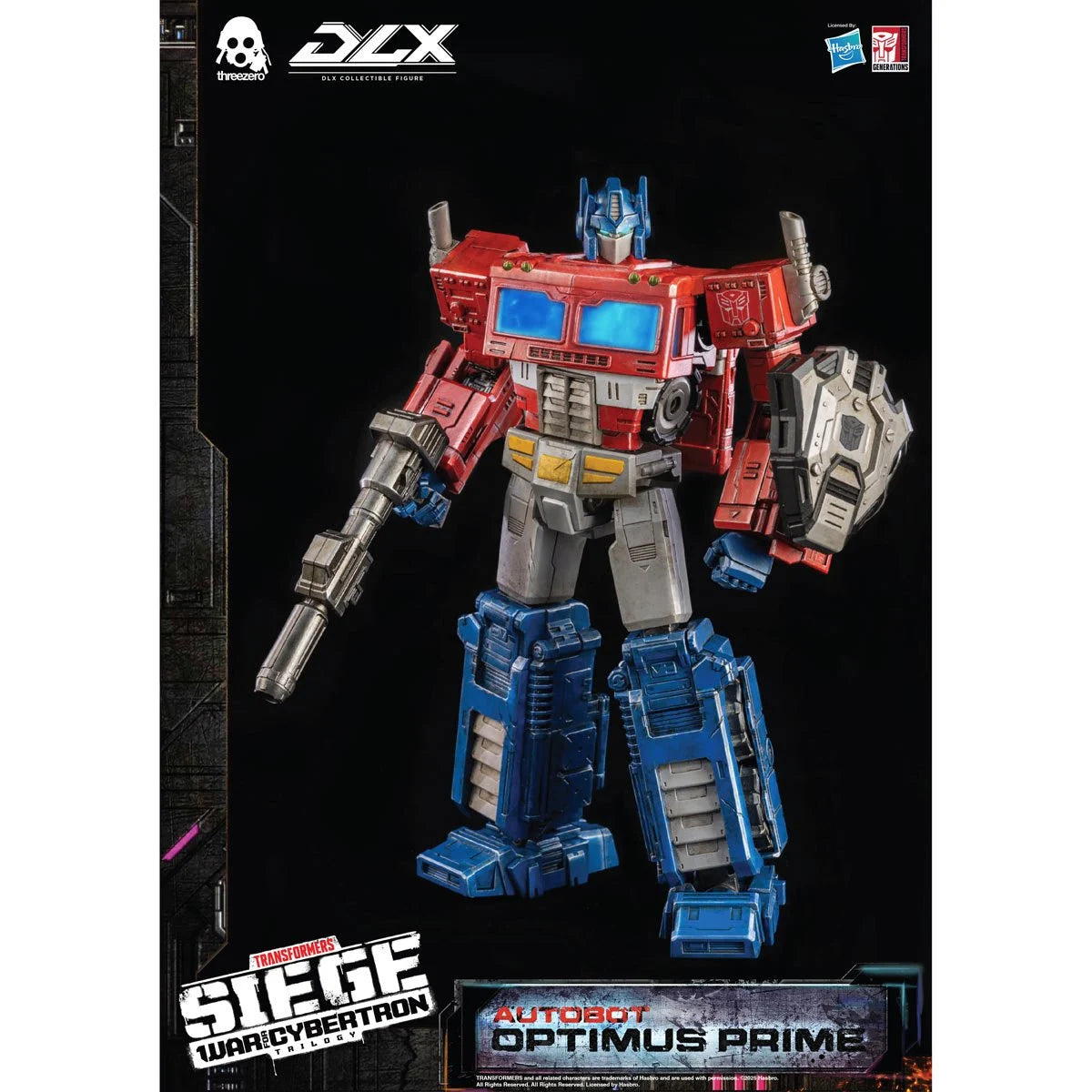 Transformers War for Cybertron Trilogy Optimus Prime DLX Action Figure ...