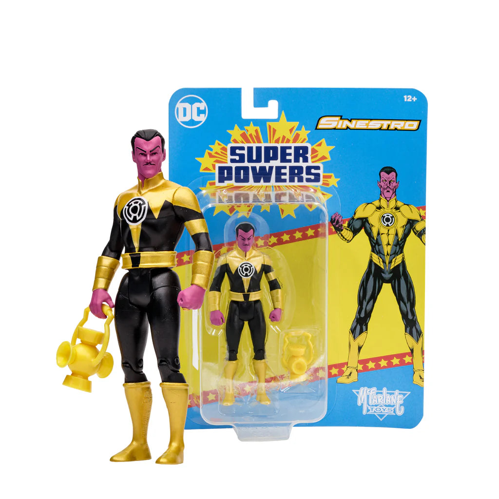 DC Super Powers 4 Inch Action Figure Wave 7 - Sinestro – Maple and Mangoes