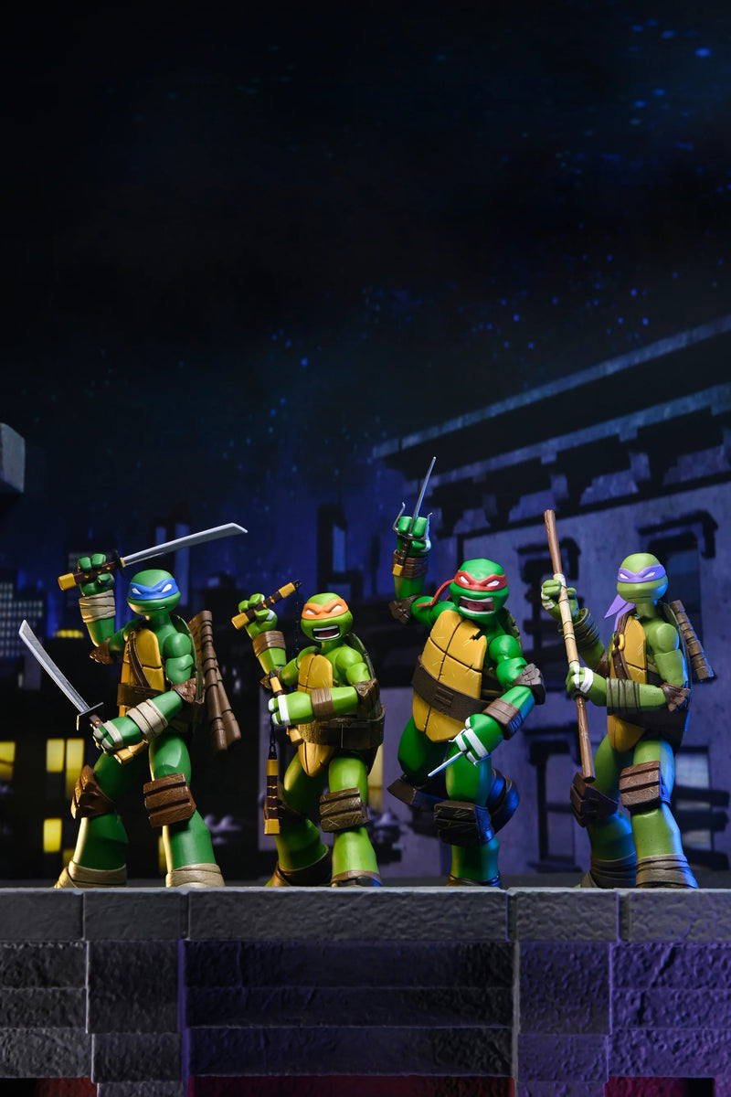 Teenage Mutant Ninja Turtles (2012 Cartoon) - Ultimate Leonardo, Donat ...