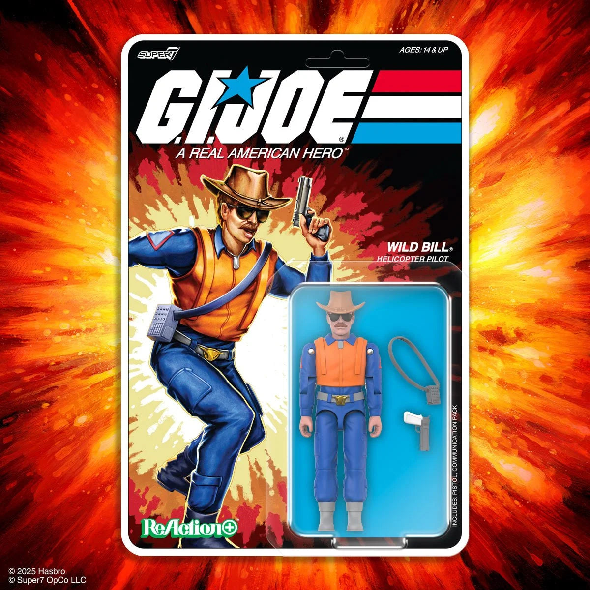 G.I. Joe Wild Bill (Cartoon) 3 3/4-Inch ReAction+ Figure – Maple and ...