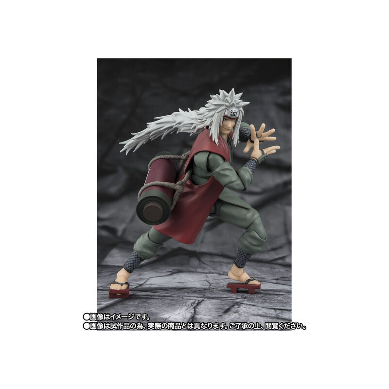S.H.FIGUARTS Jiraiya - The Hero of Konoha, Master of Senjutsu - Sage M ...