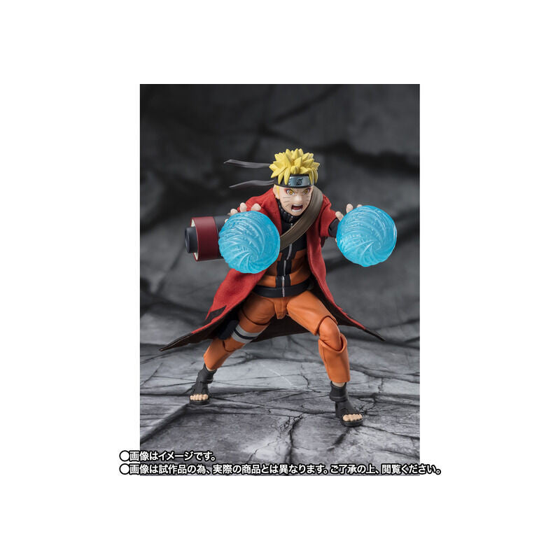 Bandai Exclusive Action Figure S.H.FIGUARTS Naruto Uzumaki Sage Mode ...
