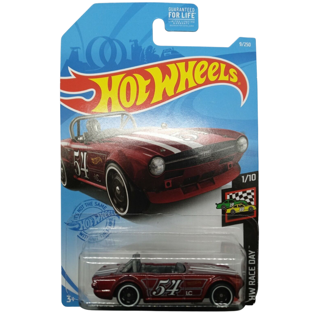 Hot Wheels - 2021 HW Race Day 1/10 Triumph TR6 9/250 red – Maple and ...